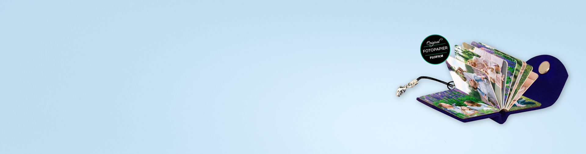 Mini Fotobuch erstellen: Fotobuch als Schlüsselanhänger | HappyFoto