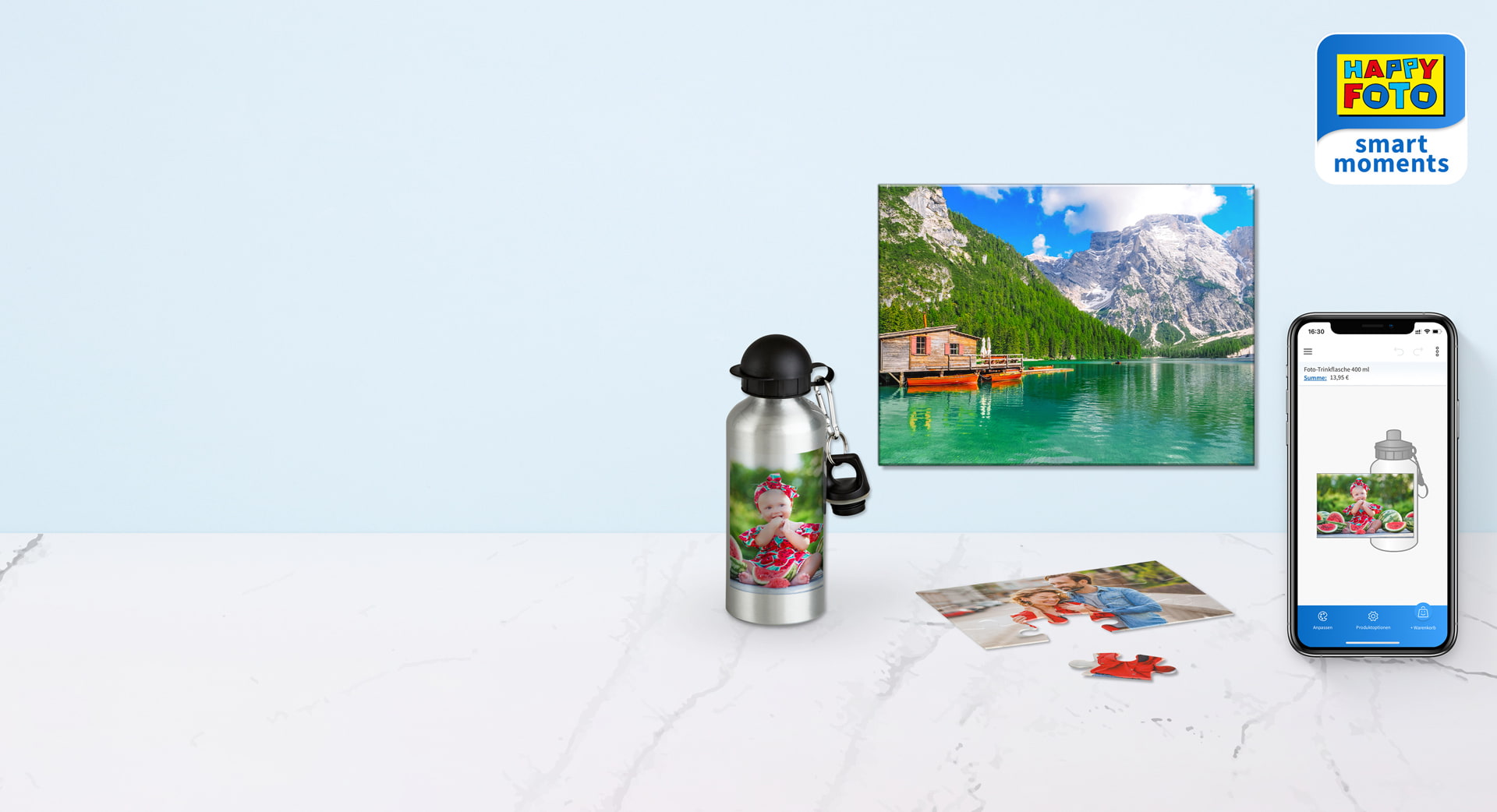 Fotos online bestellen & ausarbeiten | Fotoausarbeitung von HappyFoto